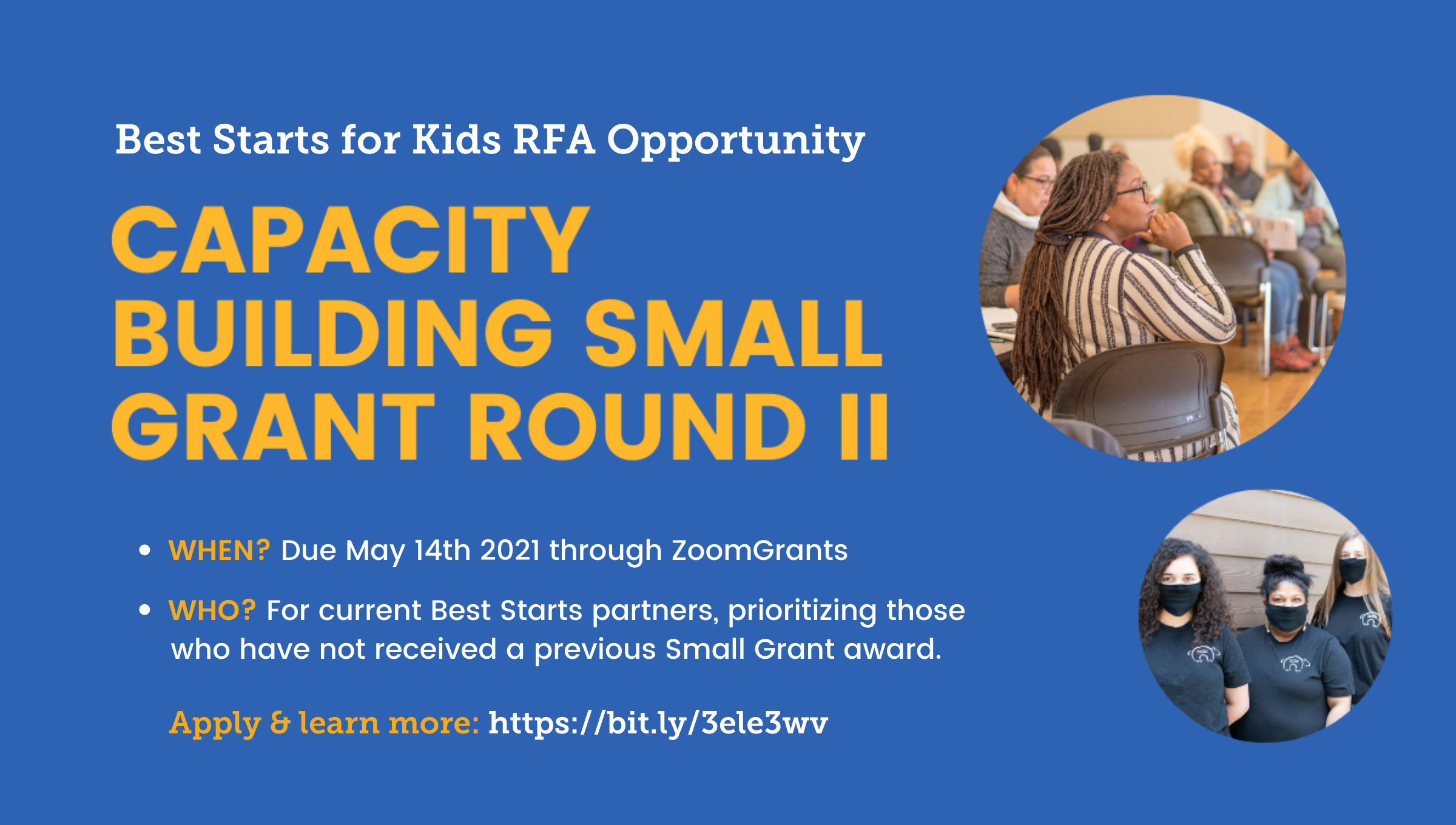 Informational Webinar Update on the Small Grant, Round II RFA ...